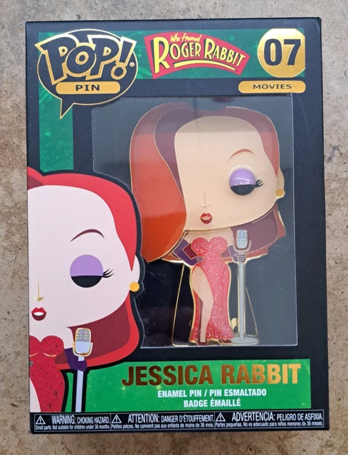 FUNKO POP! PIN | Who Framed Roger Rabbit - Jessica Rabbit #07 Sexy ...