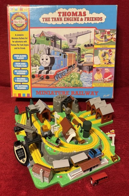 THOMAS THE TANK Engine Miniature Railway with Train Set Vintage £70.00 ...