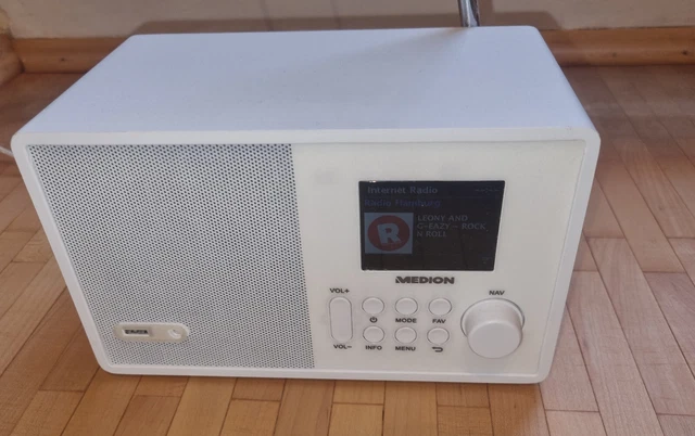 MEDION INTERNET RADIO MD87540, weiß EUR 17,50 - PicClick DE
