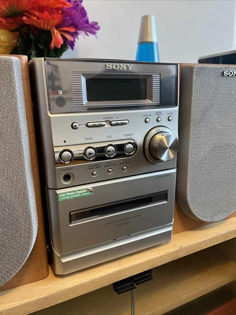 SONY MICRO COMPONENT HiFi System CMT-NE3 sistema audio scaffale CD ...