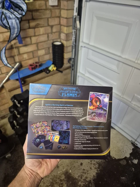 POKEMON TCG - Phantasmal Flames - Elite Trainer Box ETB | New &Sealed ...