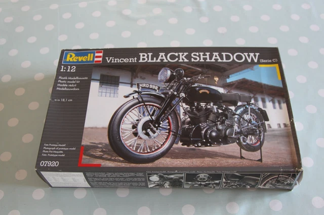 REVELL VINCENT BLACK SHADOW Series C MOTORCYCLE MODEL KIT - 1:12 scale ...
