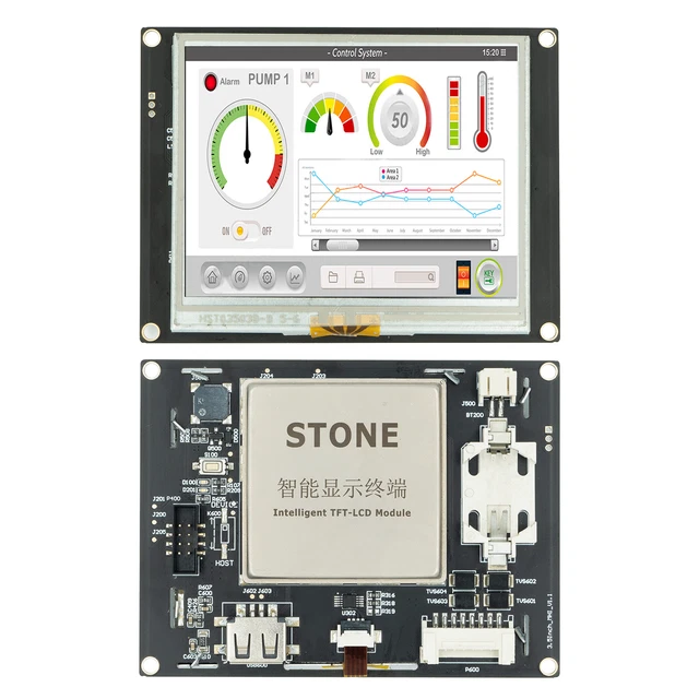 SMART HMI SERIAL TFT LCD Display with esp32 panel+serial touch for ...