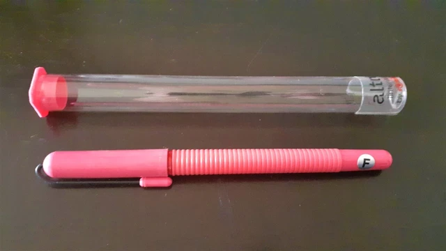 ROTRING VINTAGE ALTRO Stylograph Pen 1988 Neu in Tintenkuli Zylinderbox ...