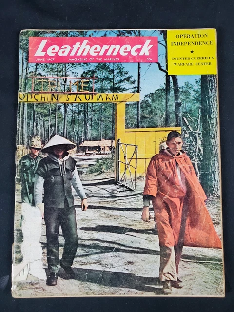 VIETNAM WAR MARINE Leatherneck Magazine - Vol L - No. 6 (June 1967) £18 ...