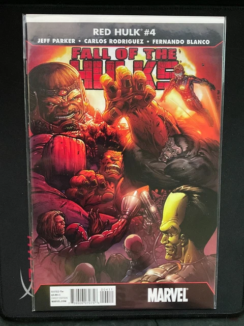 RED HULK #4 Fall of the Hulks Marvel Comic Book (2010) Neuf dans sa ...