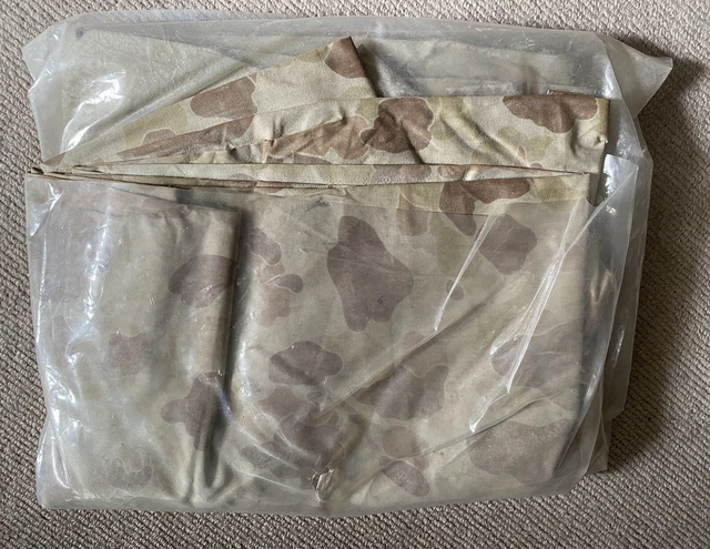 WW2 US USMC Marine Original Poncho Reversible Camouflage Original 2nd ...