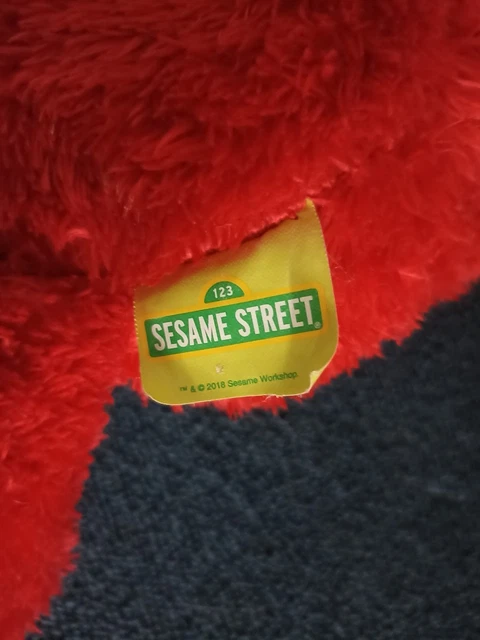 SESAME STREET ELMO Peluche Rouge 26 cm Sesame Workshop EUR 16,95 ...