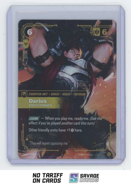 2025 RIFTBOUND LEAGUE of Legends OGN Epic Darius Executioner #243/298 ...