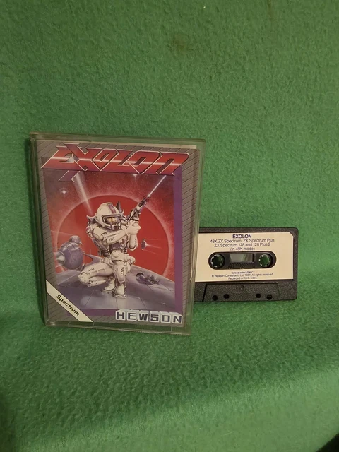 EXOLON ZX SPECTRUM 48k / 128k Game by Hewson £14.99 - PicClick UK