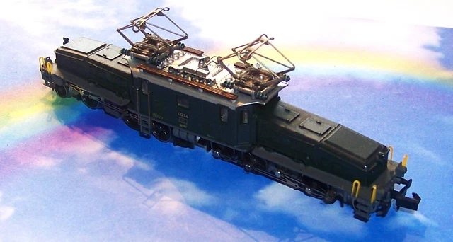 1 E-LOK LOKOMOTIVE Krokodil BE 6/8 II Arnold 2467 Spur N mit OVP TOP ...