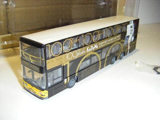 RIETZE MAN LIONS City Doppelstockbus Linienbus KADEWE Berlin BVG M29 ...