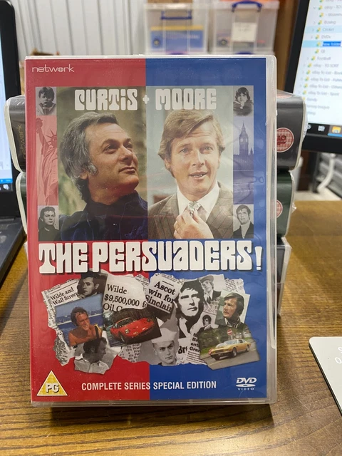 THE PERSUADERS! THE Complete TV Series DVD Tony Curtis & Roger Moore ...