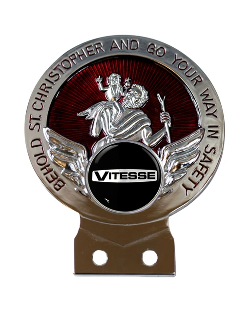 TRIUMPH VITESSE MK2 Logo St Chris Car Badge + Fixings Choice of 3 ...