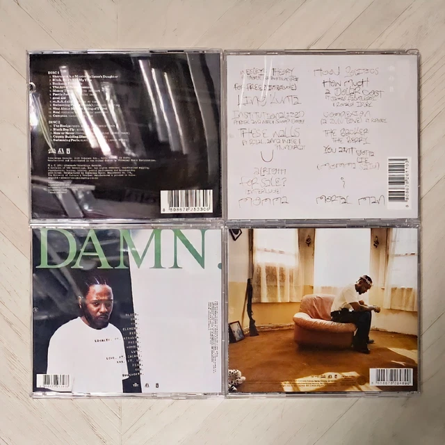KENDRICK LAMAR - South Korea Edition 4 Album CD LOT 5CDs - GKMC TPAB ...