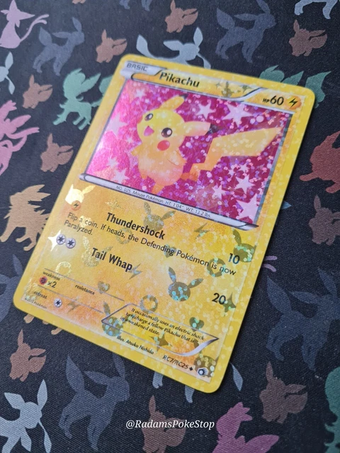 POKEMON CARD PIKACHU RC7/RC25 Legendary Treasures Radiant Collection ...