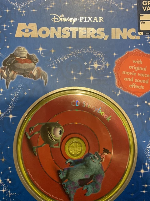 DISNEY PIXAR MONSTERS Inc CD Storybook Brought For 6.99 £3.50 - PicClick UK