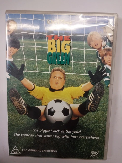 THE BIG GREEN DVD, R4 Region 4, 1995 Bug Hall, Steve Guttenberg, Soccer ...
