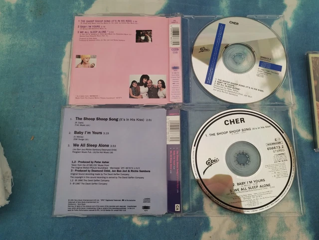 CHER JOBLOT OF 4 CD SINGLES £9.99 - PicClick UK