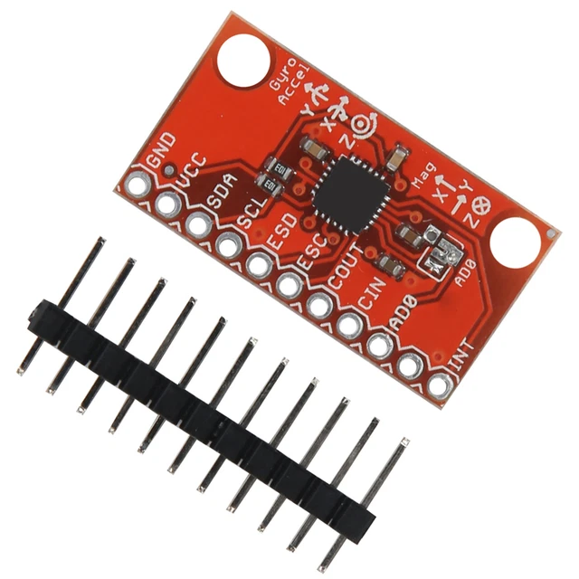 MPU-9150 9-AXIS GYROSCOPE Accelerometer Magnetic Sensor Module Board ...