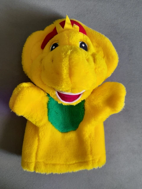BARNEY & FRIENDS Bj Yellow Hand Puppet By Lyons Very Good Condition £14 ...
