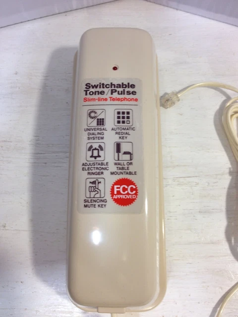 SOUNDESIGN CORDED SLIMLINE Telephone 7022 Wall or Table Top Ivory £9.08 ...