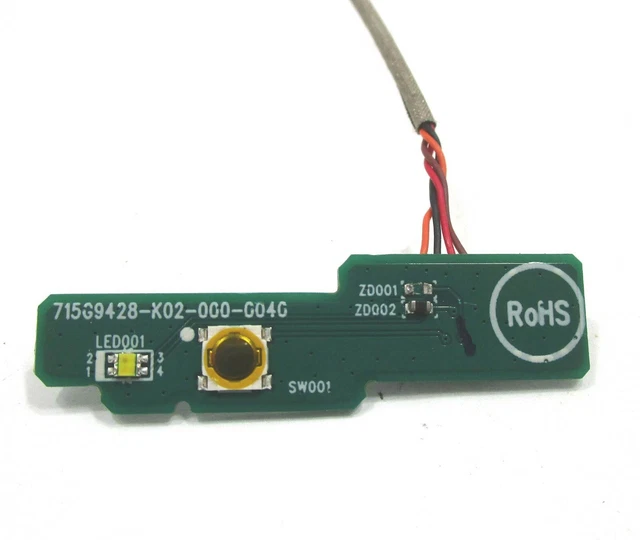 MSI OPTIX G24C4 Gaming Monitor Replacement Power Button Board assembly ...