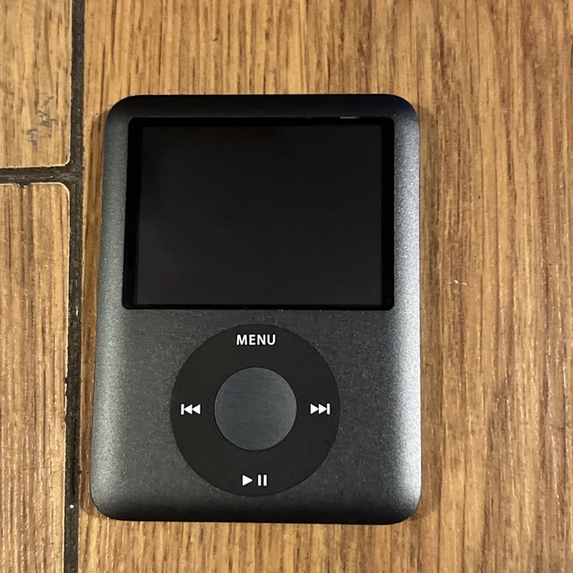 APPLE IPOD NANO 3rd Generation 8GB A1236 Black MP3 Player £12.50 ...