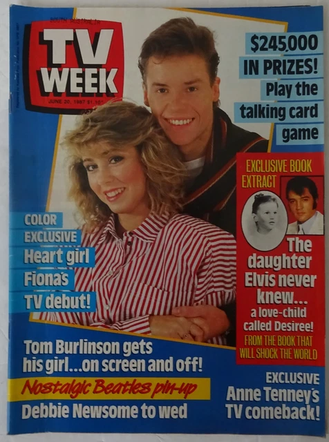 1987 TV WEEK magazine Elvis Presley~Sigrid Thornton~ The Beatles $10.00 ...