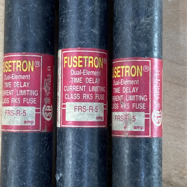 COOPER FRS-R-5 - Dual Element Fuse 5A Frs-R-5 - Pack Of 3 - Class Rk5 £ ...