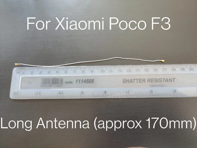 COAXIAL NETWORK SIGNAL Antenna Cable for Xiaomi Poco F3 - Long (approx ...