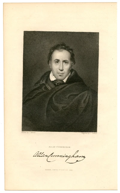 ALLAN CUNNINGHAM, BOTANISTE et explorateur anglais/Australie, 1832 ...