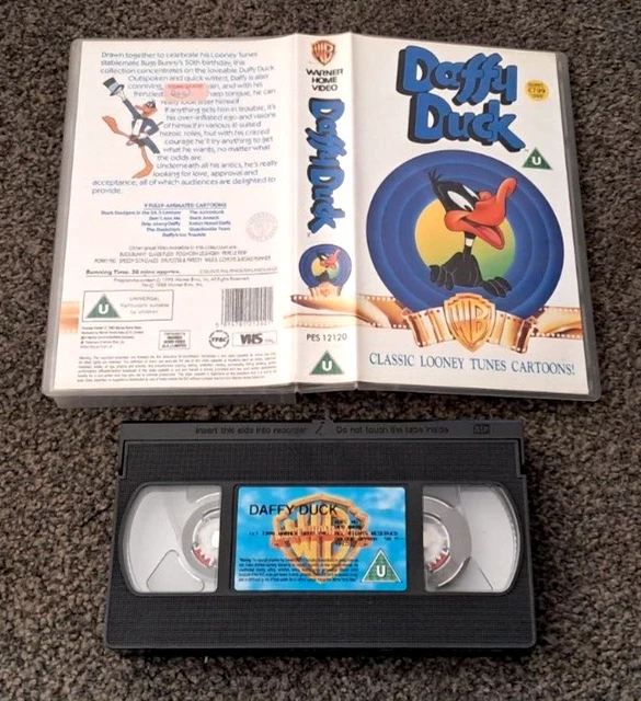 DAFFY DUCK CLASSIC Looney Tunes Cartoons Bugs Bunny Pal Vhs Video Kids ...