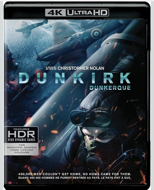 DUNKIRK 4K ULTRA HD Blu-ray NEW $25.00 - PicClick CA