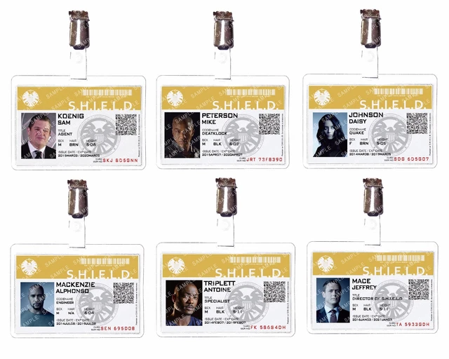 MARVEL AGENTS OF Shield Avengers Characters Cosplay Costume Comic Con ...