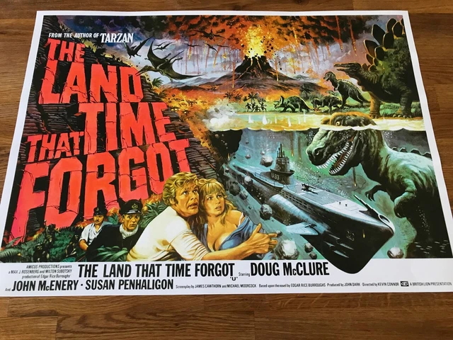 MOVIE POSTER THE Land that Time Forgot 420mm x 594mm (A2 size) EUR 4,67 ...