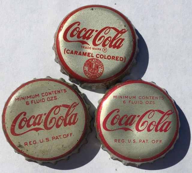 Vintage Coca Cola Bottle Caps
