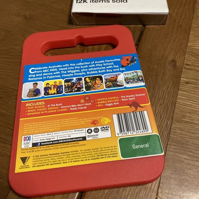 ABC FOR KIDS Aussie Favourites Dvd Compilation Wiggles Bananas play ...