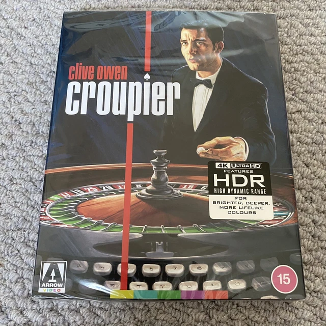 CROUPIER UHD (4K UHD Blu-ray) Nick Reding Nicholas Ball Kate Hardie ...