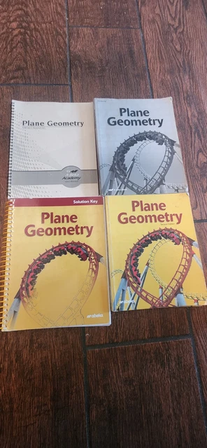 ABEKA PLANE GEOMETRY 2nd Edition Student Book, Tests & Quizzes, & Video ...