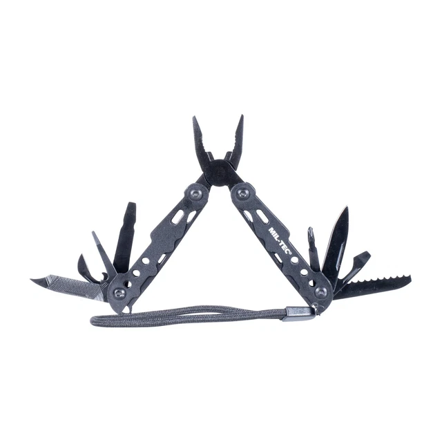 PINZA MULTIUSO VARIE Lame Mil Tec Militare Multitool Black Cobra ...