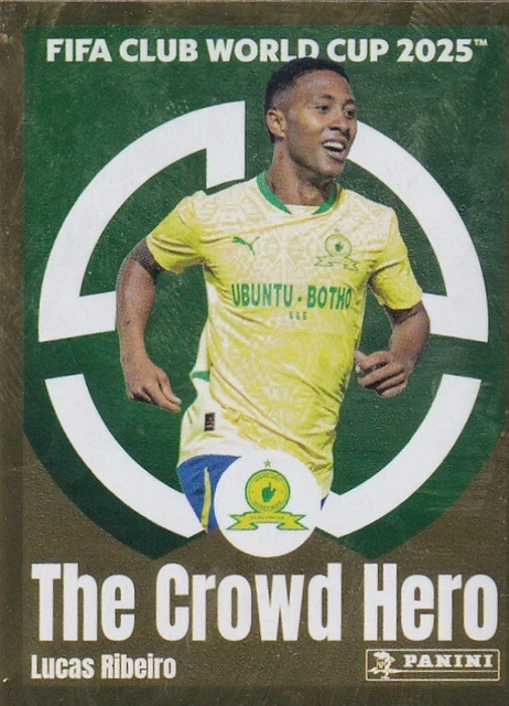 PANINI 2025 FIFA Club World Cup 25 Sticker No. 406 Lucas Ribeiro The ...