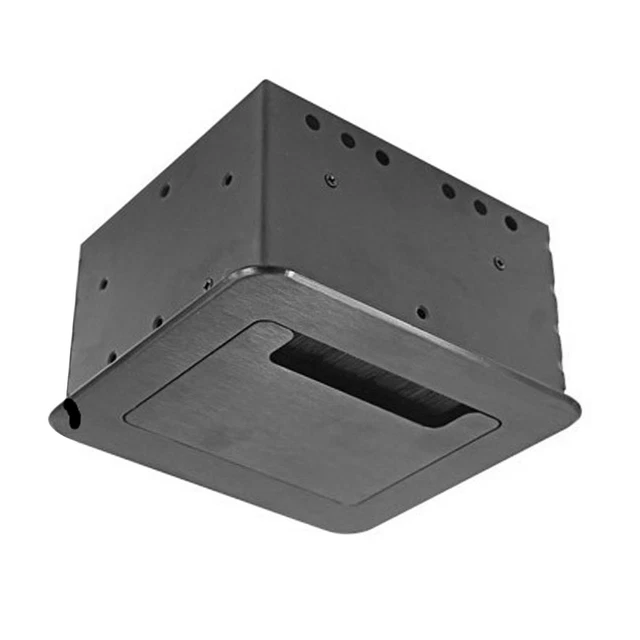 TABLE RECEPTACLE RECESSED Connectivity Box 3 Hole Outlet Flip Cover SP5 ...