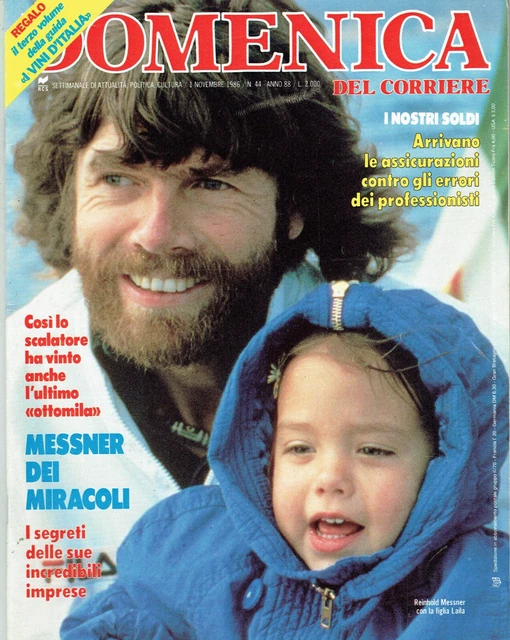 1986/44=REINHOLD MESSNER LAYLA=JACQUELINE Roque=Gerhard Berger=Richard ...