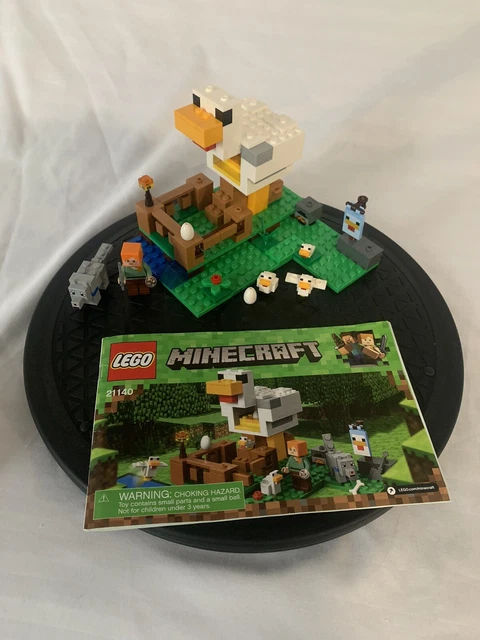 LEGO MINECRAFT 21140 The Chicken Coop - complete Set With Instructions ...