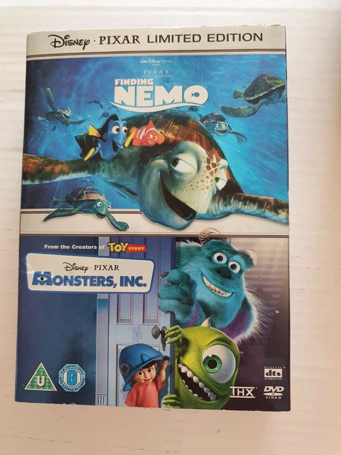 FINDING NEMO/MONSTERS, INC. Limited Edition (see the pictures) DVD UK ...