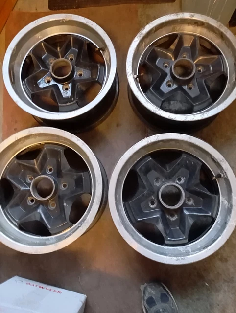 ORIGINAL PORSCHE 911 Hackmesser Alu Felgen 7j x 15 Zoll 4 Stück ...