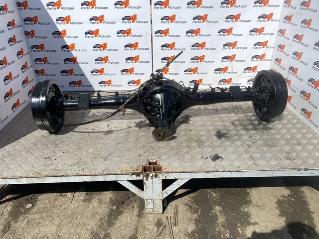 2015 MITSUBISHI L200 Barbarian Complete Rear Axle with Drums 3.917 2006 ...
