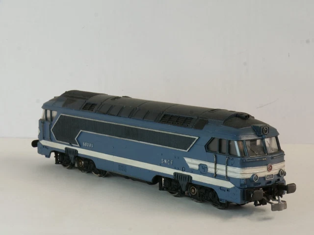 FLEISCHMANN H0 SCALE model of an SNCF 68000 class diesel locomotive ...