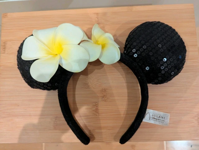 DISNEY AULANI FLOWER Minnie Mickey Mouse Ears Headband £5.44 - PicClick UK